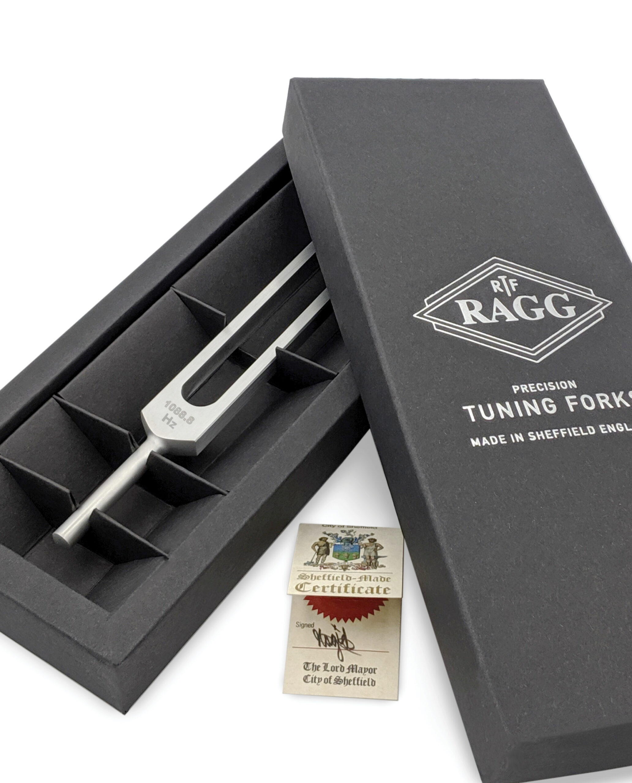 1088.8Hz Aluminium Unweighted Tuning Fork - Ragg Tuning Forks
