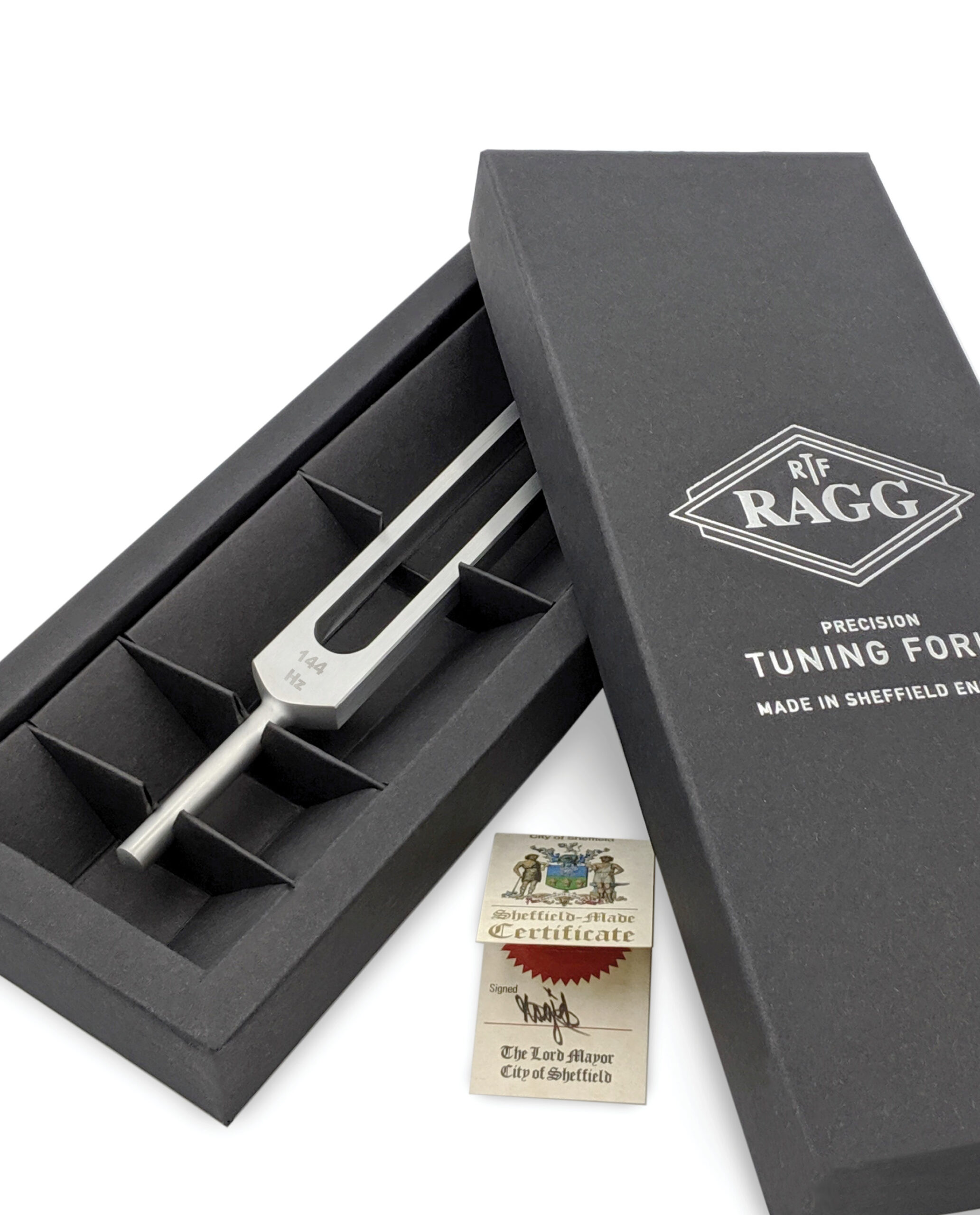 144Hz Aluminium Weighted Tuning Fork – Ragg Tuning Forks