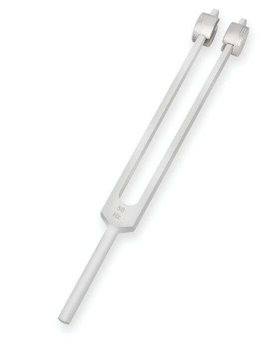 50Hz Aluminium Weighted Tuning Fork - Ragg Tuning Forks