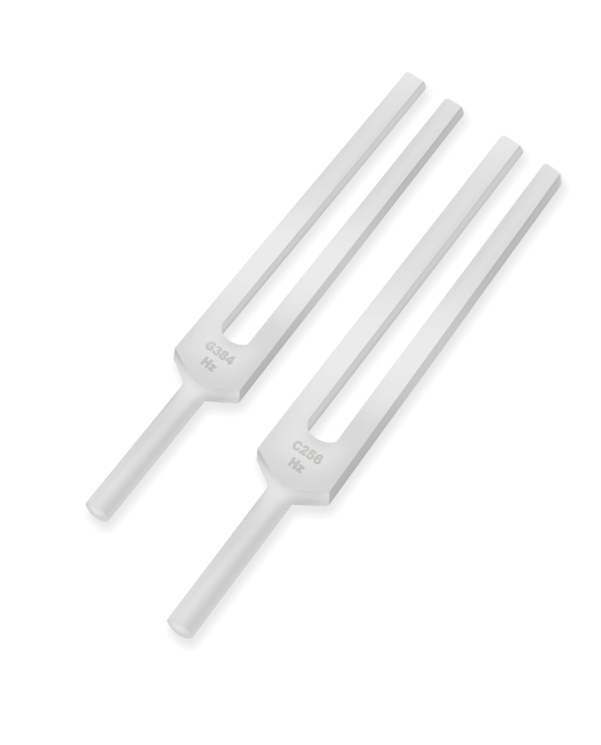 Set of 2 C 256Hz and G 384Hz Tuning Forks – Ragg Tuning Forks