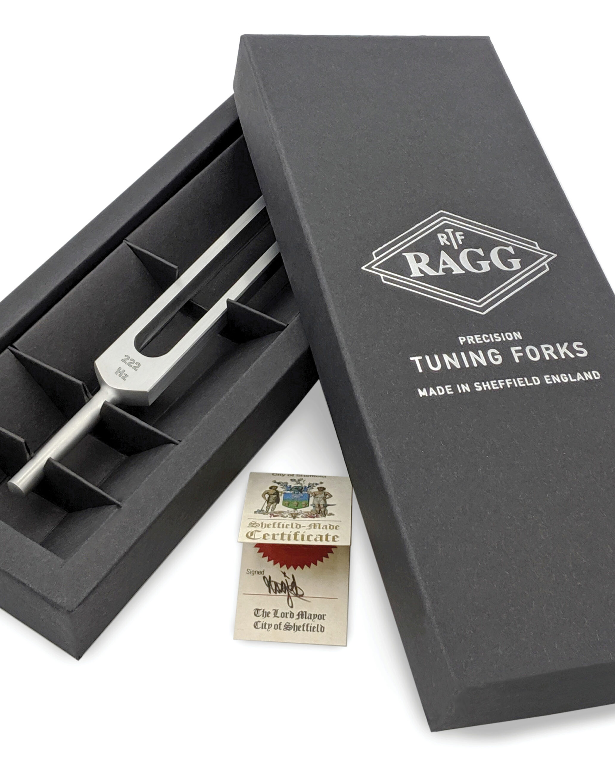 222Hz Unweighted Aluminium Tuning Fork – Ragg Tuning Forks